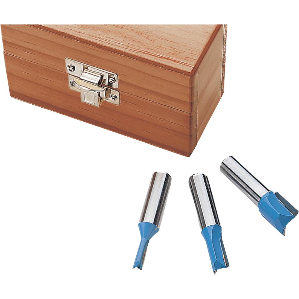 3 Pc. Plywood Bit Set, 1/2" Shank - Grizzly Industrial