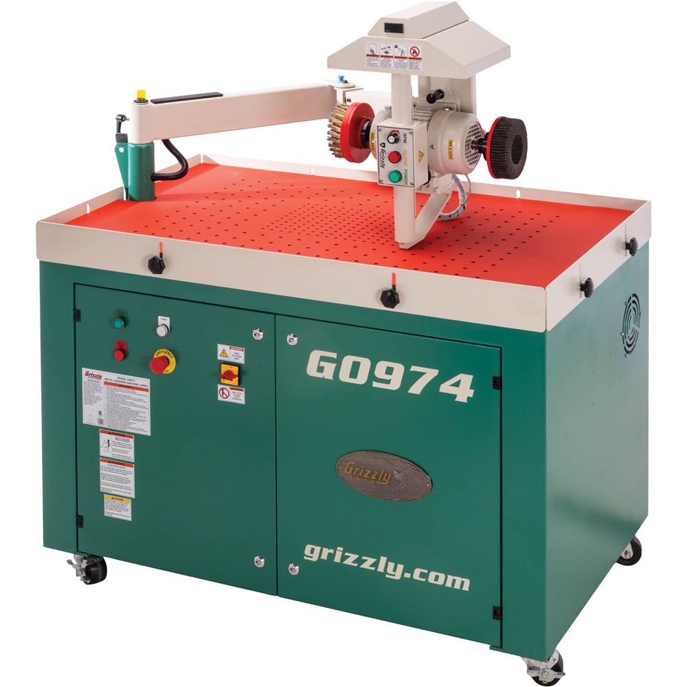 Grizzly G0974 - Deburring Machine - Grizzly Industrial, Inc.