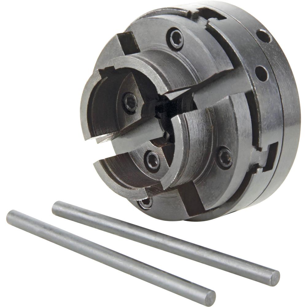 4-Jaw Chuck For Round Pieces - 1-1/2" x 8 TPI - Grizzly Industrial, Inc.
