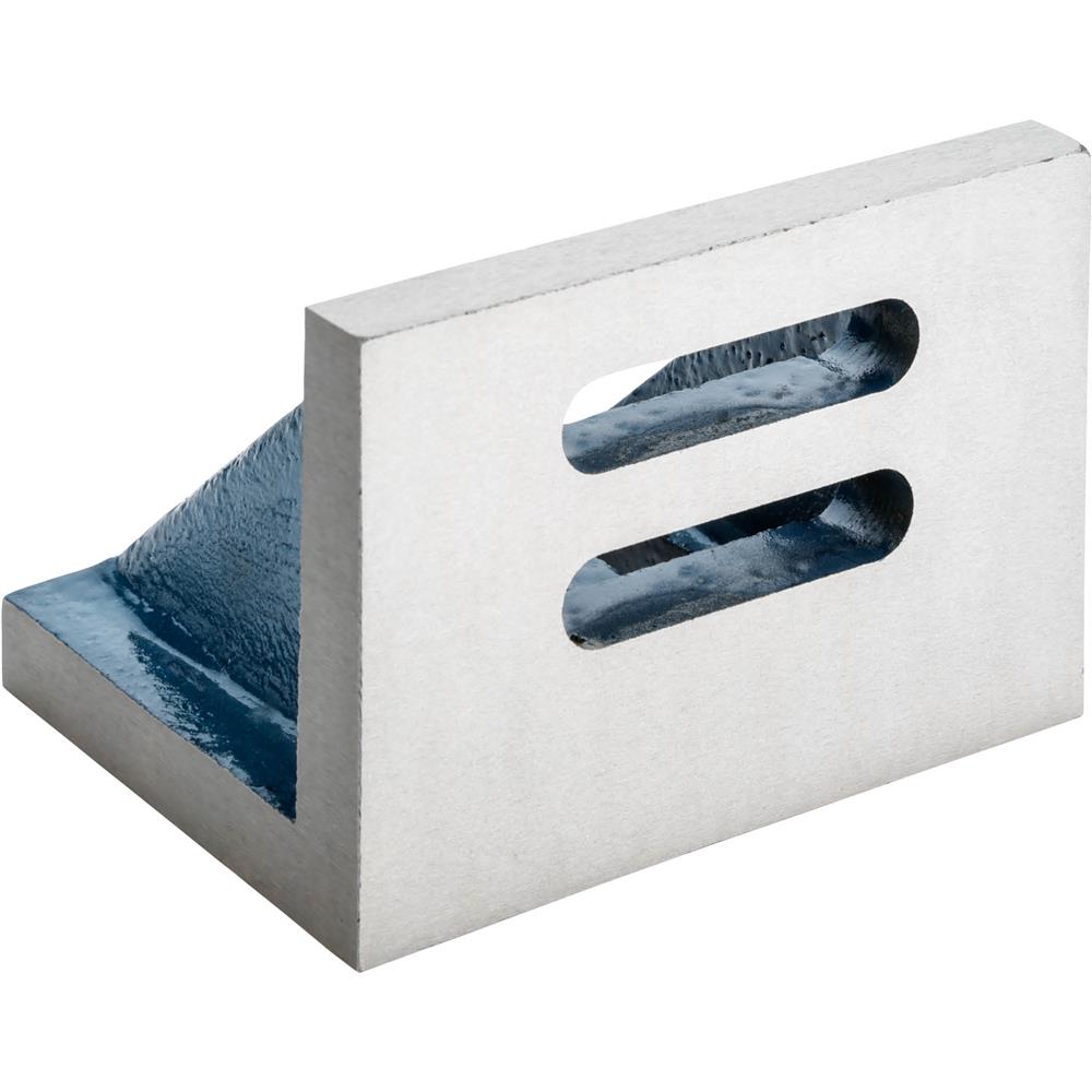 Slotted Angle Plate - 4-1/2" W x 3-1/2" H x 3" D - Grizzly Industrial, Inc.