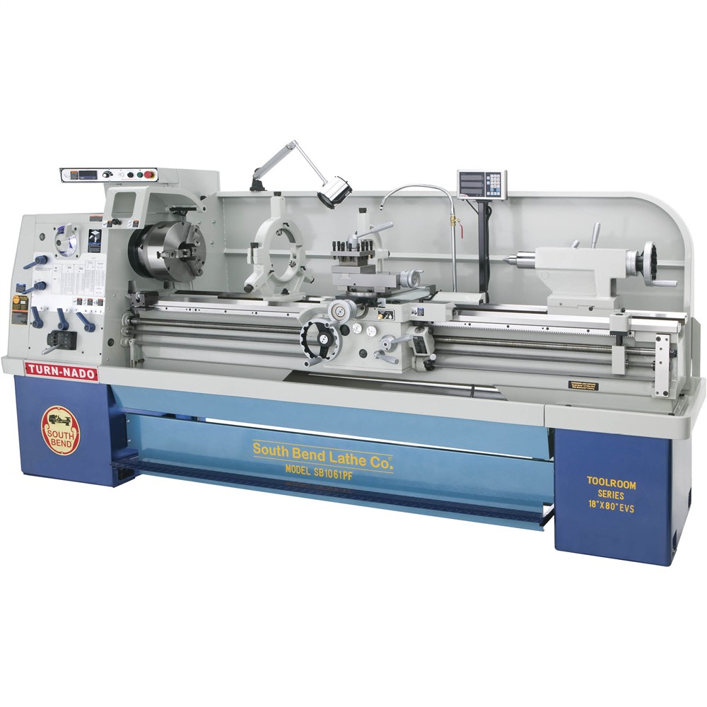 18" x 80" Electronic Variable-Speed Lathe with Fagor DRO - Grizzly ...