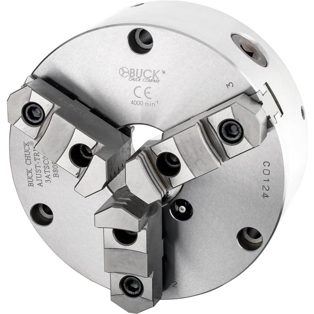 8" 3-Jaw Ajust-Tru Chuck Two Piece Jaws - Grizzly Industrial, Inc.