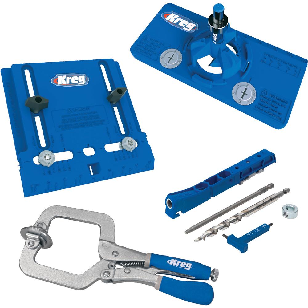 Hardware Installation and Pocket-Hole Jig Kit - Grizzly Industrial, Inc.