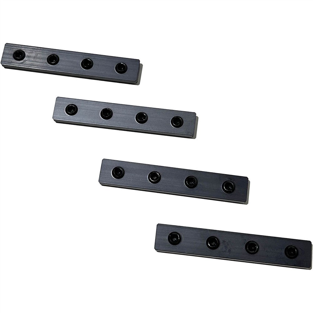 Multi-Track Connector Plates (Set of 4) - Grizzly Industrial