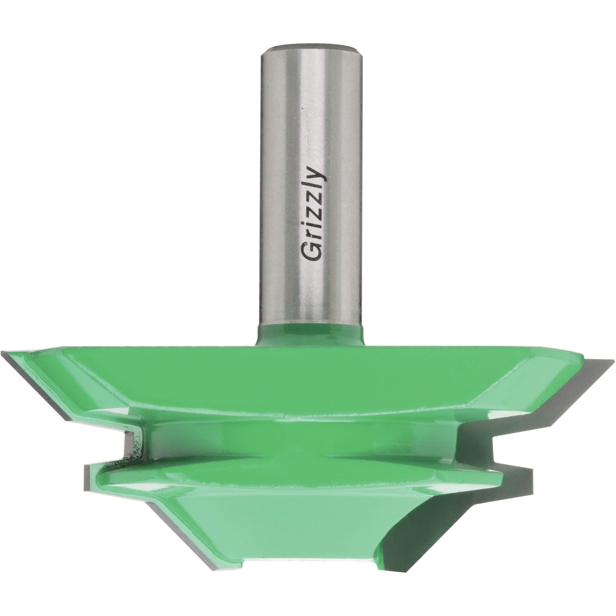 Corner Lock Miter Bit, 1/2" Shank, 3" Cutting Diameter - Grizzly Industrial