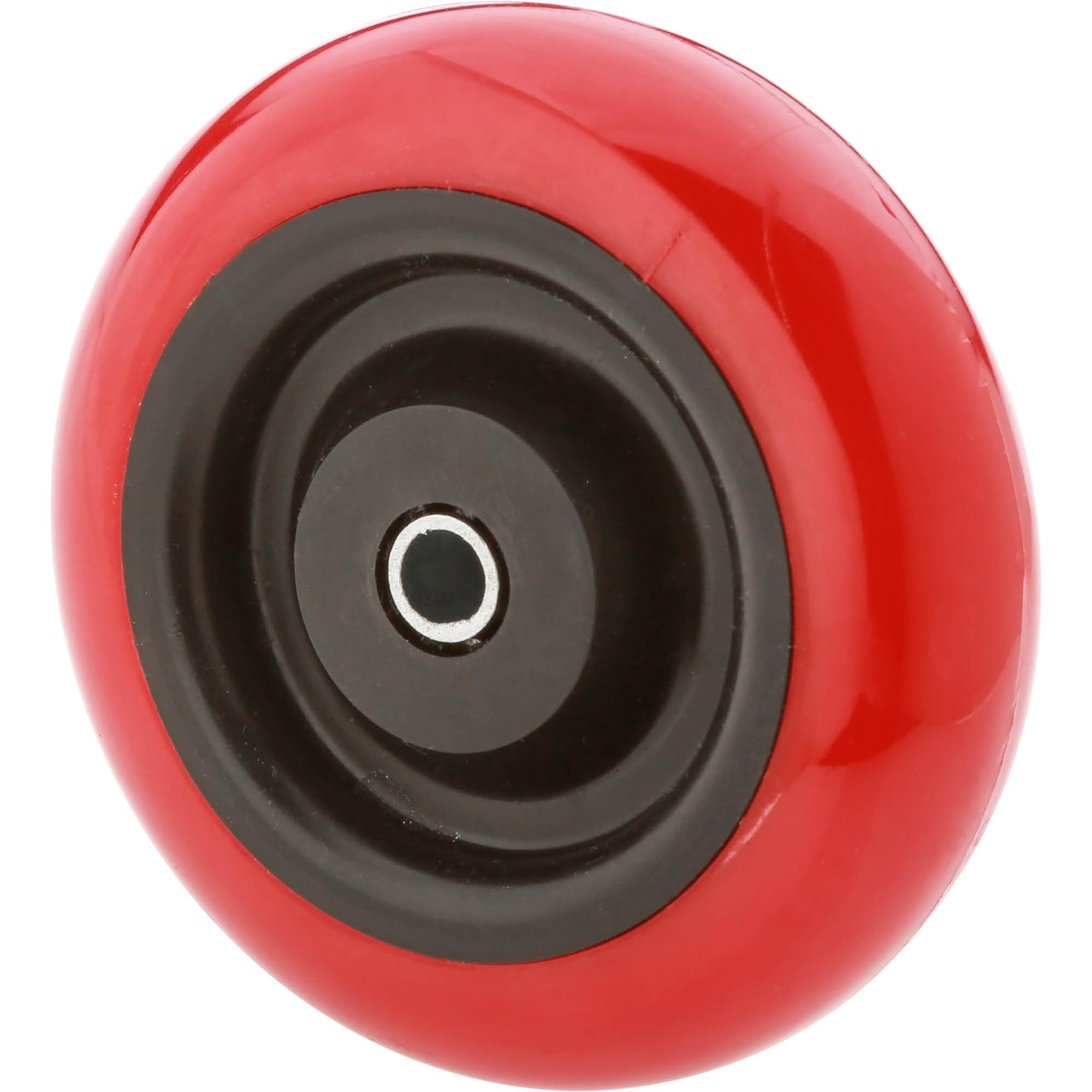 4" Red Polyurethane Wheels - Grizzly Industrial, Inc.