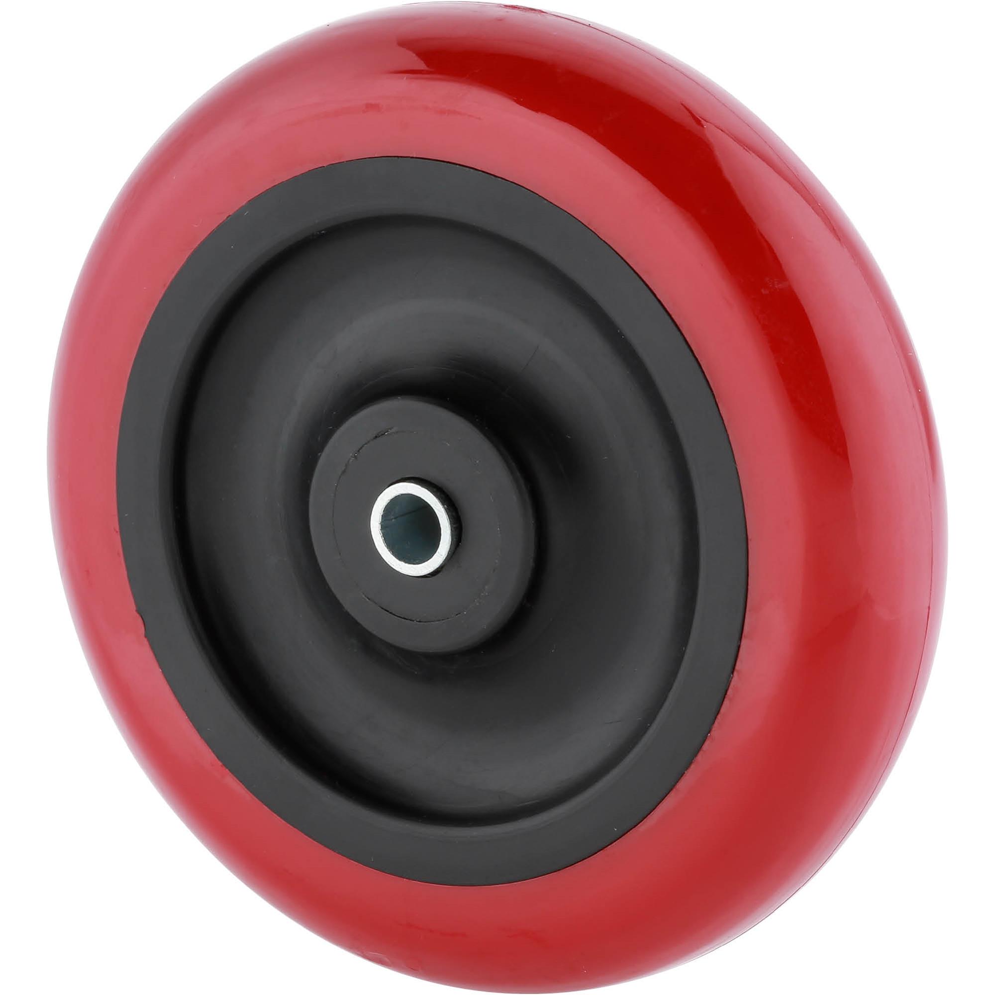 5" Red Polyurethane Wheels - Grizzly Industrial, Inc.