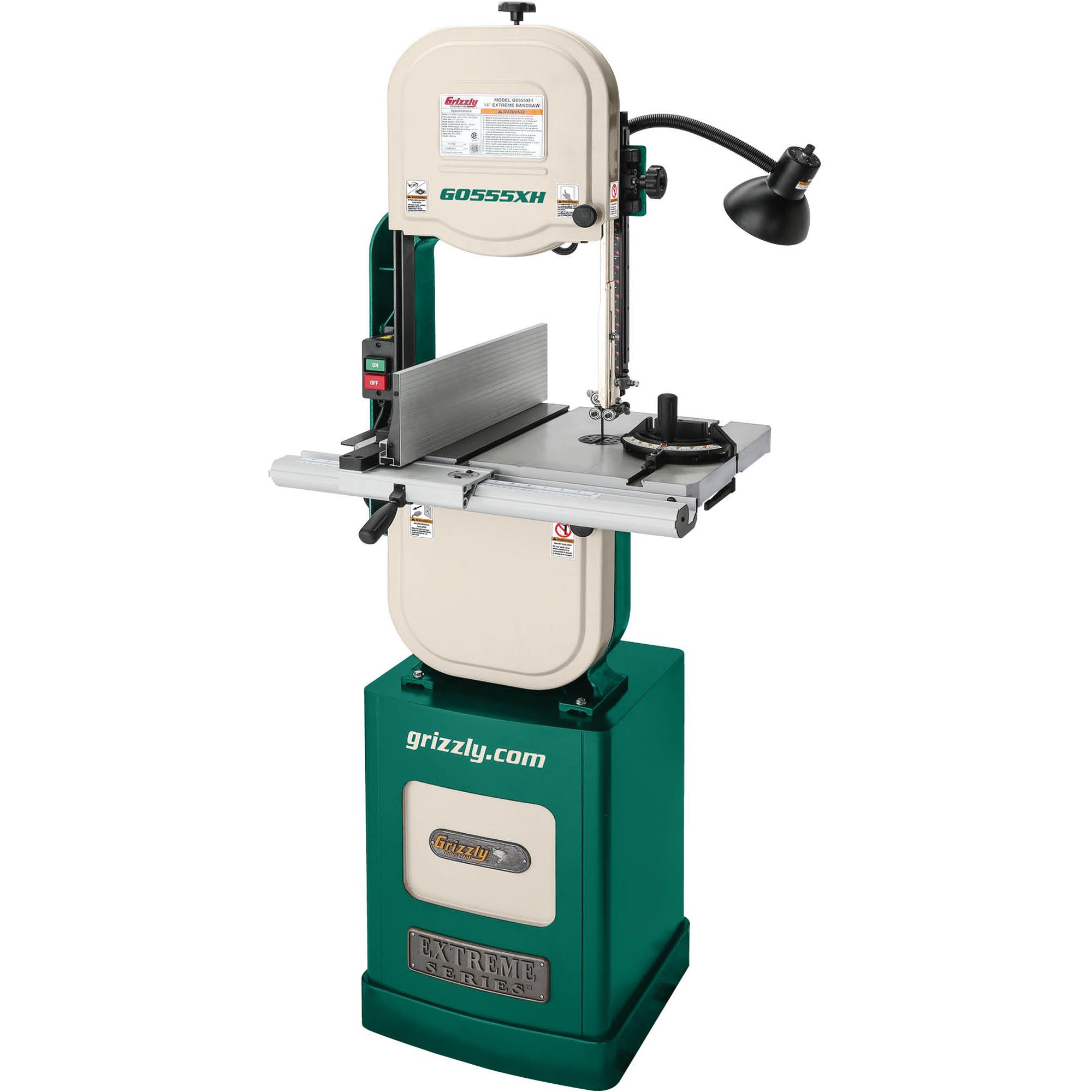 14" 1-3/4 HP Extreme Series Resaw Bandsaw - Grizzly Industrial, Inc.