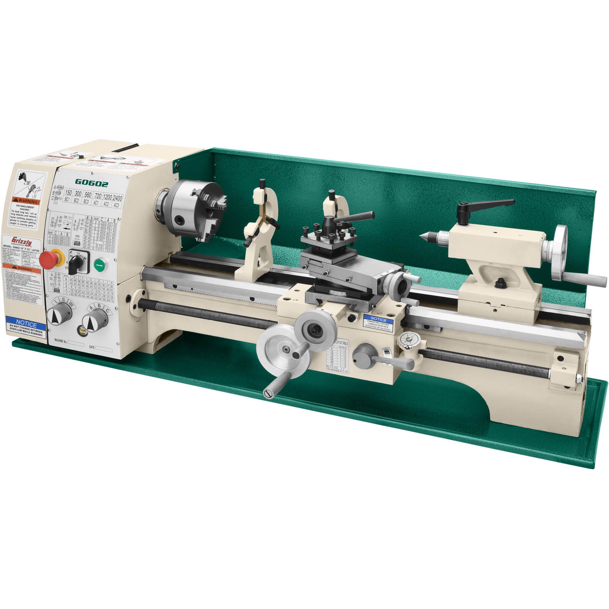 10" x 22" Benchtop Metal Lathe - Grizzly Industrial, Inc.