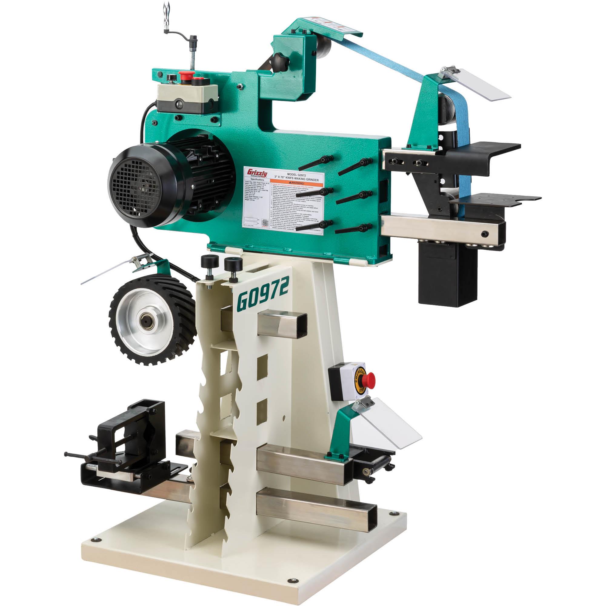 3" x 78" Knife-Making Grinder - Grizzly Industrial, Inc.