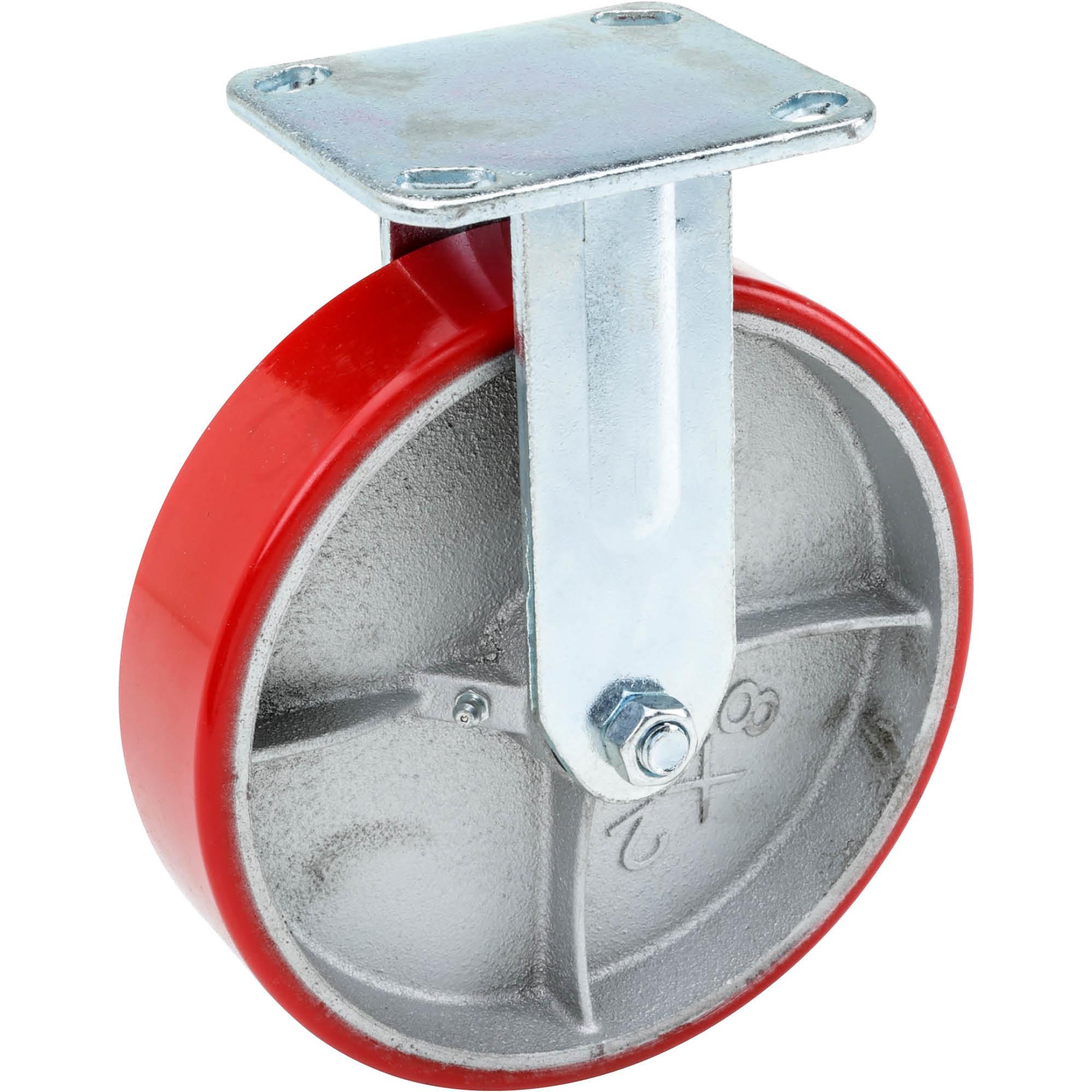 8" Heavy-Duty Fixed Caster - Grizzly Industrial, Inc.