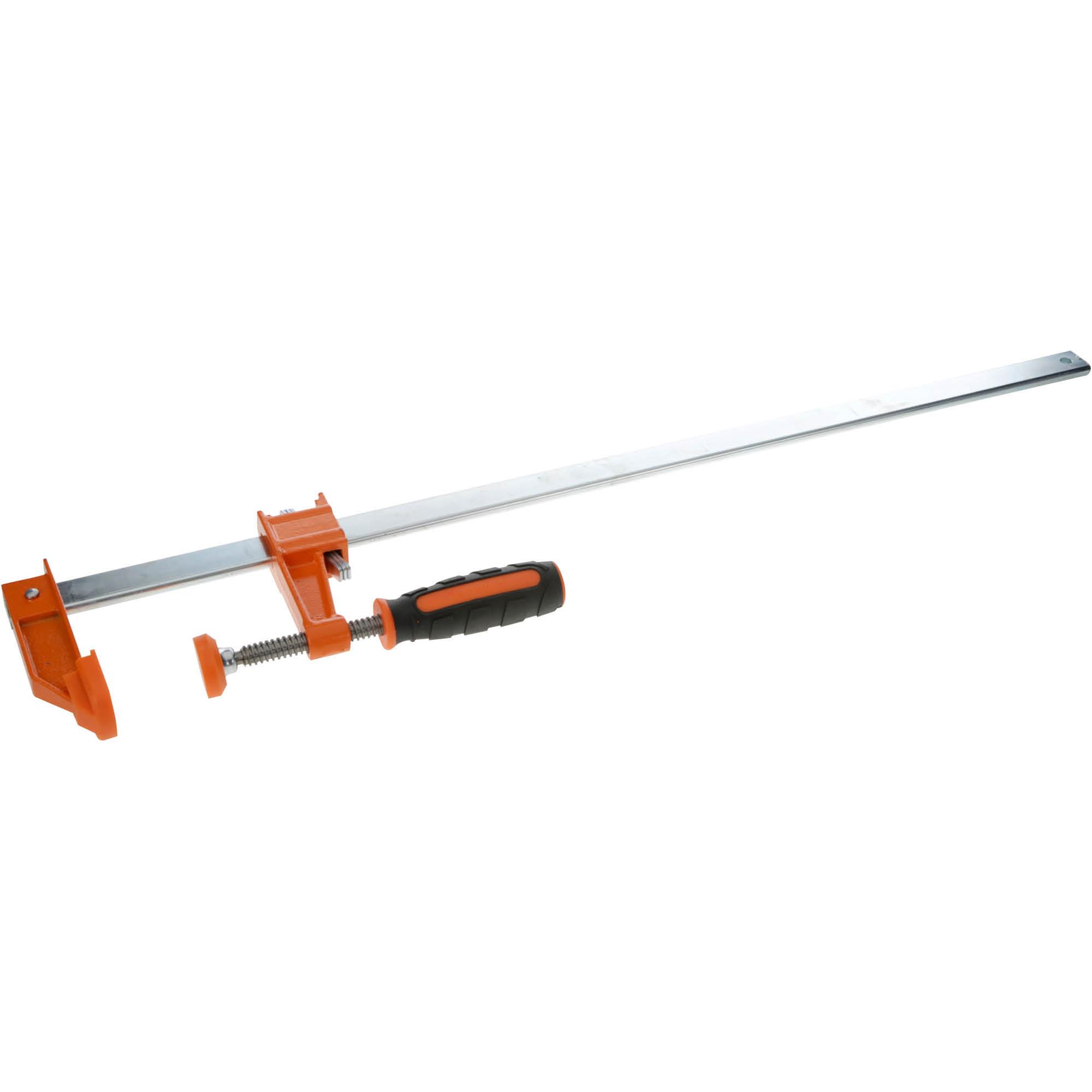 24" Heavy-Duty Steel Bar Clamp - Grizzly Industrial