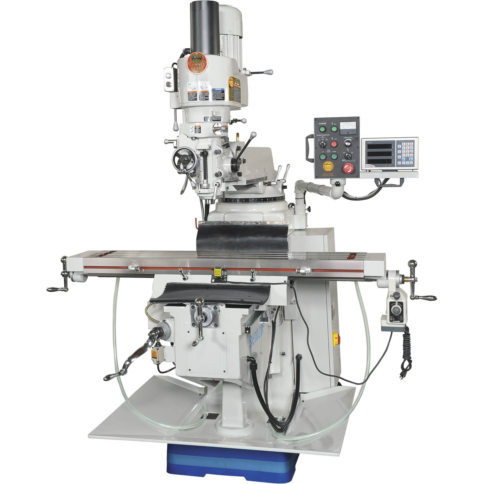 10" x 54" 5 HP Single-Phase Mill with DRO - Grizzly Industrial, Inc.