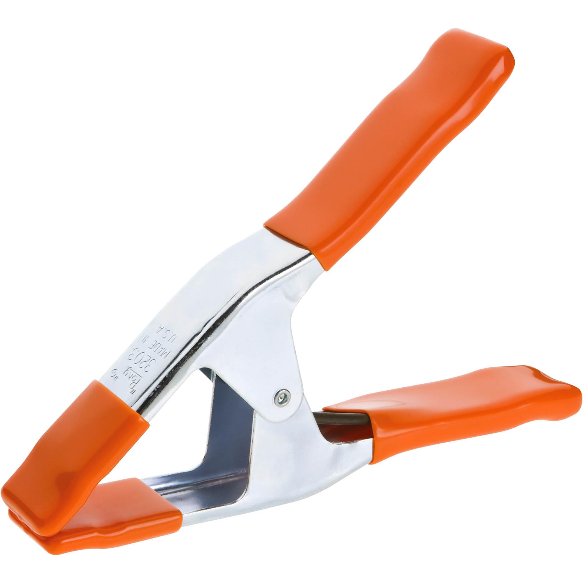 3" Spring Clamp with Protective Handles and Tips - Grizzly Industrial