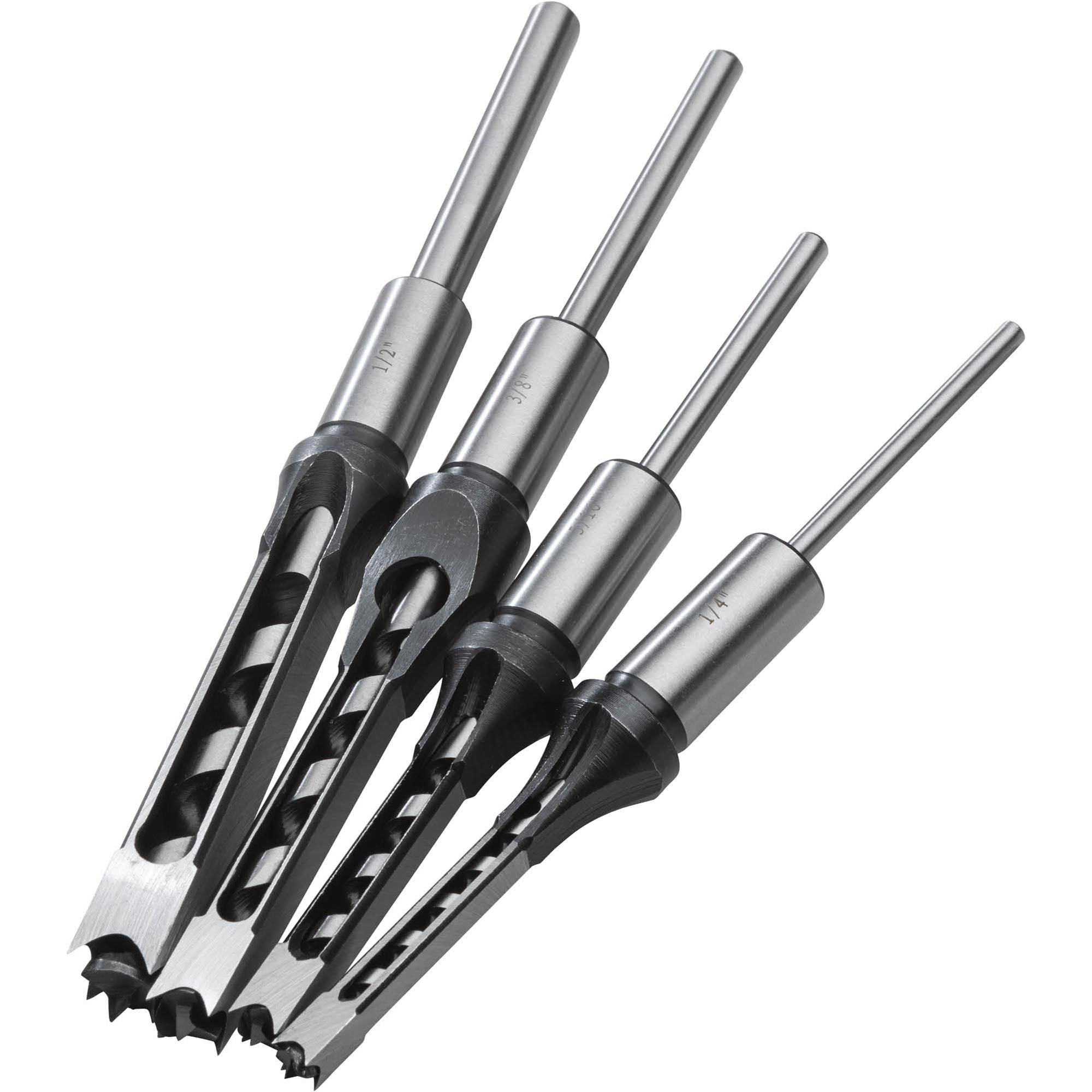 5/8" Shank Mortising Chisel Set, 4 Pc. - Grizzly Industrial, Inc.