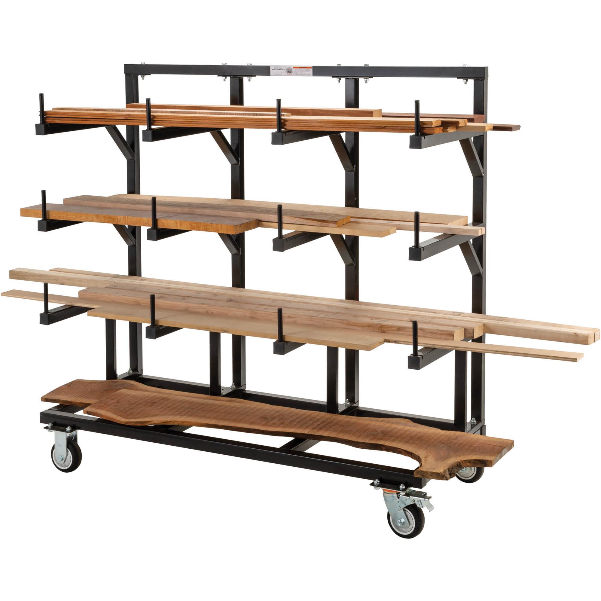 Mobile Lumber Rack - Grizzly Industrial