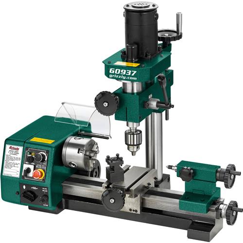 Grizzly G0937 - 6" x 10" Combo Lathe/Mill - Grizzly Industrial, Inc.