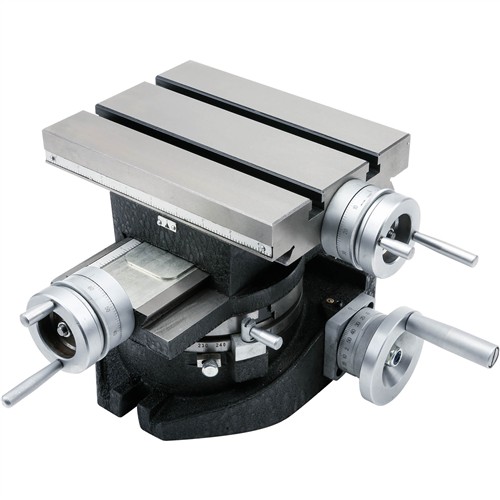 Grizzly T1243 - Compound Cross-Slide Table 7" x 9" - Grizzly Industrial ...